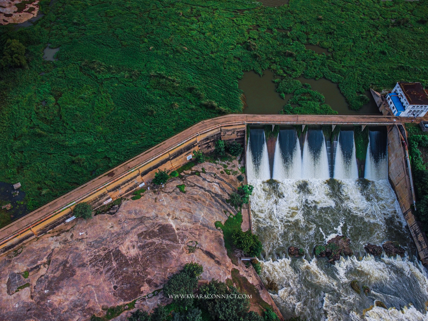 A Visit to Asa Dam, Kwara's Biggest, Tallest Dam, Ilorin, Kwara State ...